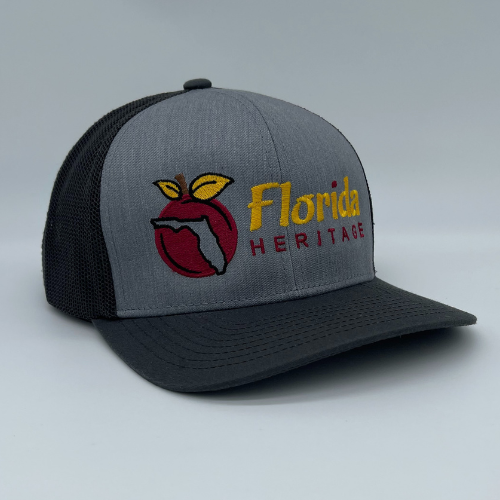 The Heritage Series Heather Grey-Black-Charcoal bill – Florida Heritage ...